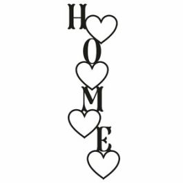 Home Vertical Heart Frame