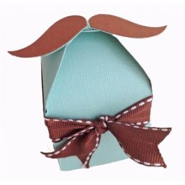 shape top box - mustache