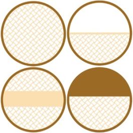 Basket Weave Display Set