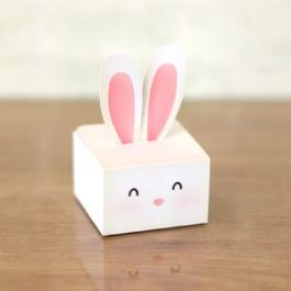 Square Rabbit Box Print and Cut