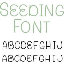 Seedling Font