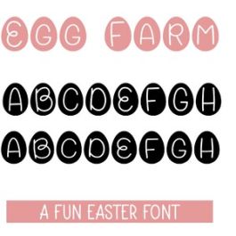 Egg Farm Font