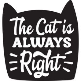 The Cat is Always right