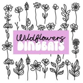 BFC Wildflowers Spring Floral Dingbats