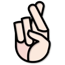 Hand Sign R Cutout and Print Sticker