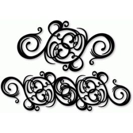 flourish - musical notes