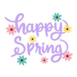 Happy Spring Sign