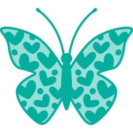 Butterfly Heart Pattern