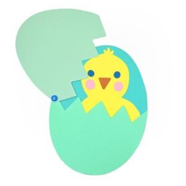 Hatching Chick Card