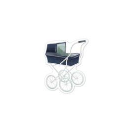 Blue Baby Carriage