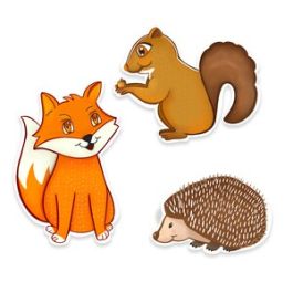 Cute Forest Animals Stickers