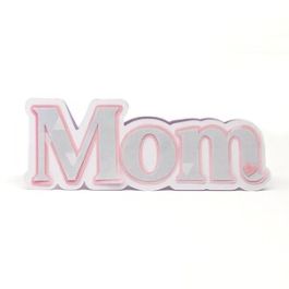 Mom Shaped Word Card includes Mum version