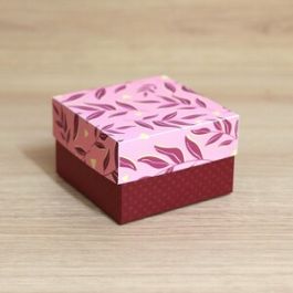 Small square cube box