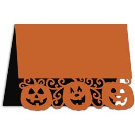 jack-o-lantern card