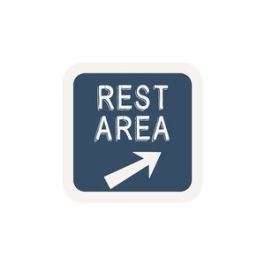 Rest Area Sign