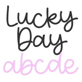 BFC Lucky Day Cursive Font|409734