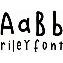 riley font