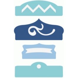 4 layered bracket tabs