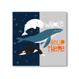Whale Hello There Sticker