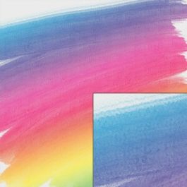 rainbow paint pattern