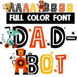Dadbot Color Font