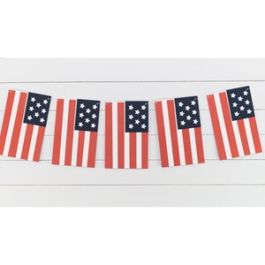 American Flag Garland