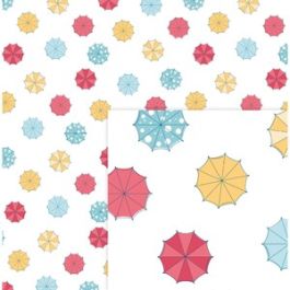 Digital Paper beach umbrellas