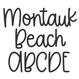 BFC Montauk Beach Cursive Font
