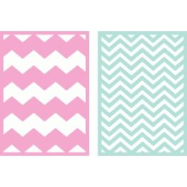 5x7 background chevron