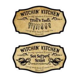 Witch Potion Labels - Print & Cut Novelty Labels