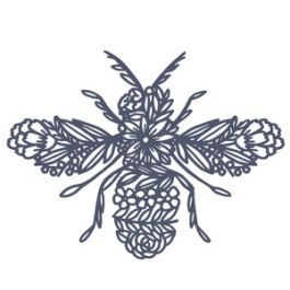 floral lace bee