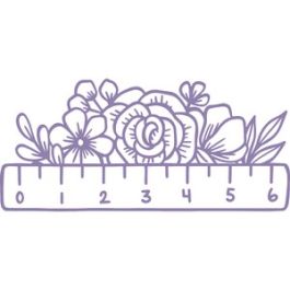 floral ruler