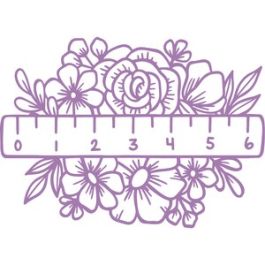 floral ruler