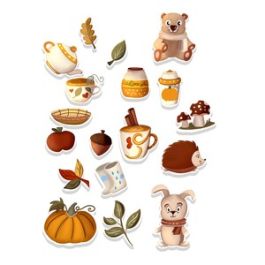 Fall - Autumn Cute Stickers