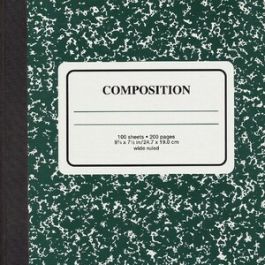 Vintage Composition Notebook