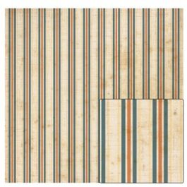 Distressed Fall Pinstripe Background Pattern - Autumn Stripes