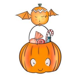 Halloween Funny Pumpkin Clipart