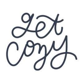 get cozy lettering|417162