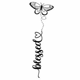 Blessed Butterfly Word|417310