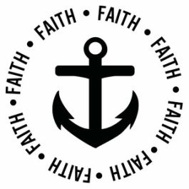 Faith Anchor Word Circle