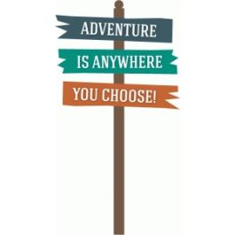 echo park adventure sign