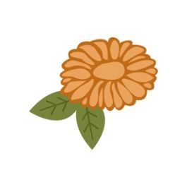 Fall Flower SVG