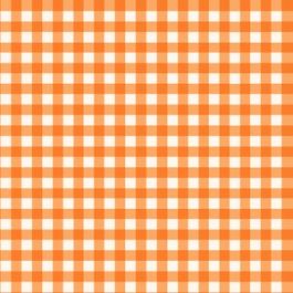 Orange Gingham Pattern|418883