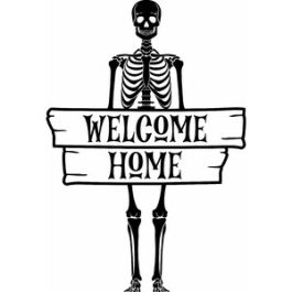 Skeleton Welcome Home