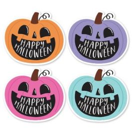 Happy Halloween Pumpkin Tag Printable