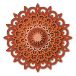 nested fall sunburst circles