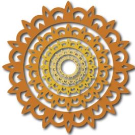 nested lace rectangle frames