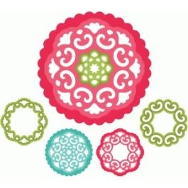 doily set of 2