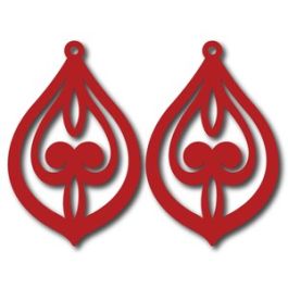 holiday filigree earrings 1