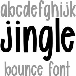 jingle bounce font